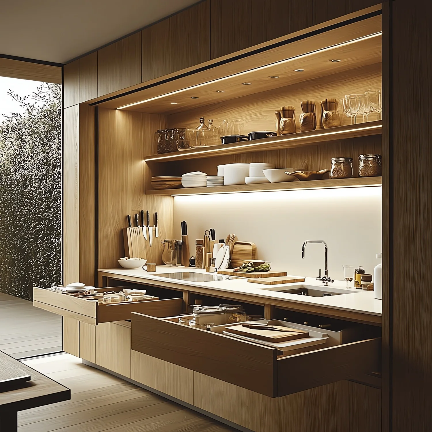 Hidden Wall Storage Ideas: How to Make Hidden Storage Spaces in Your ...